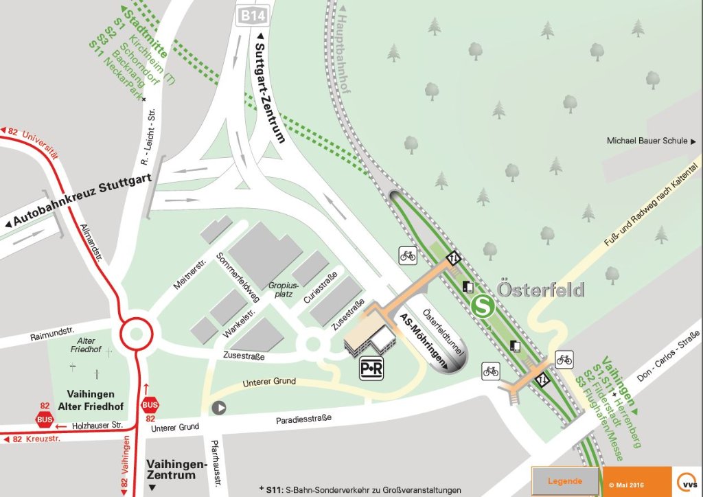 Stuttgart Degerloch Park And Ride