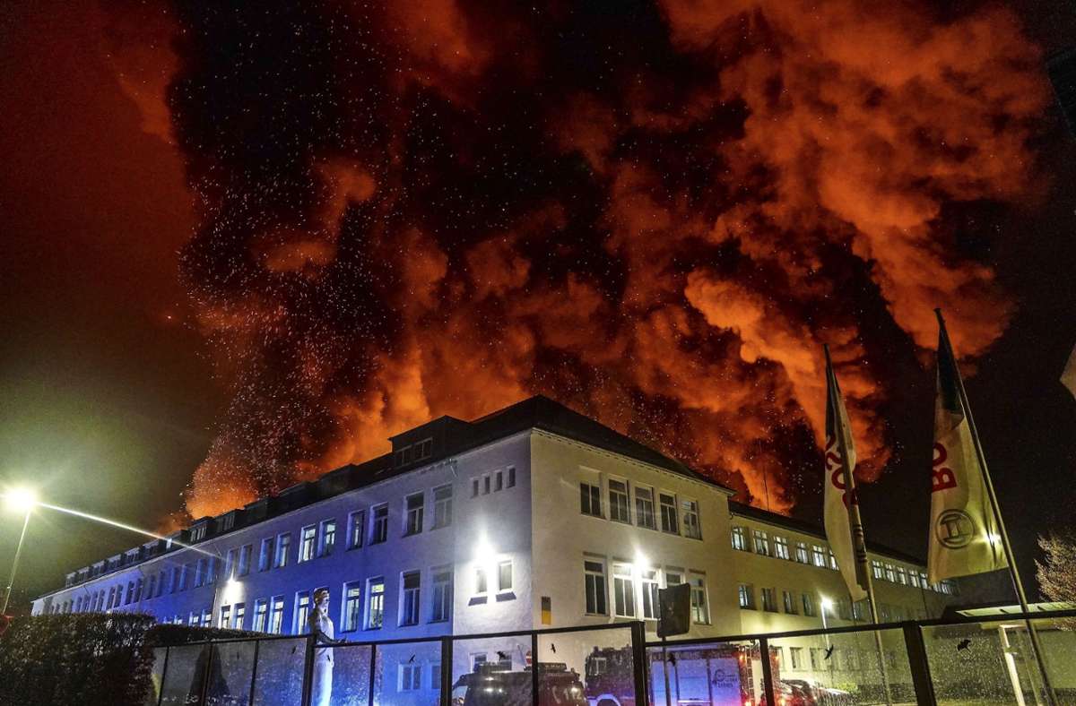 Brand In Wernau Heute
