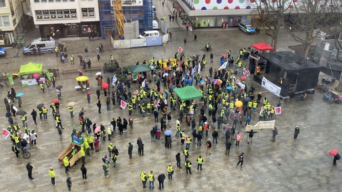 Wunderschne Verdi Stuttgart Streik Fotosnull