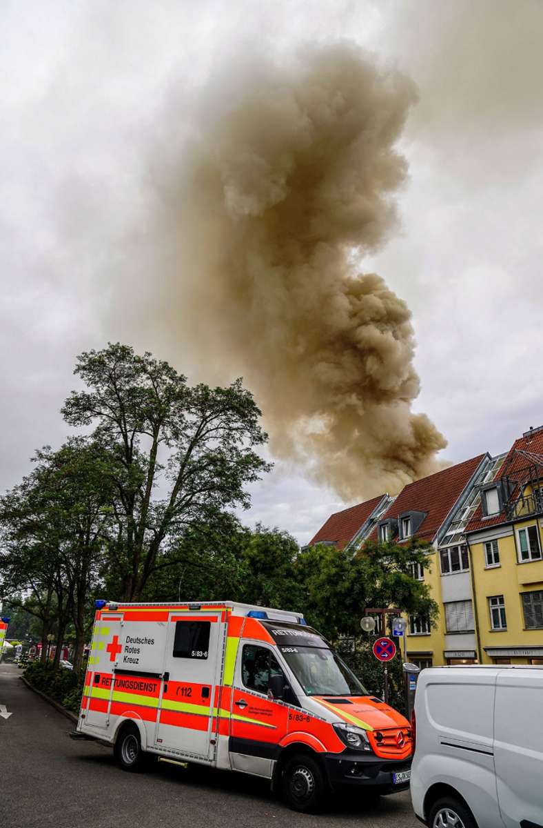 Brand Kirchheim Teck
