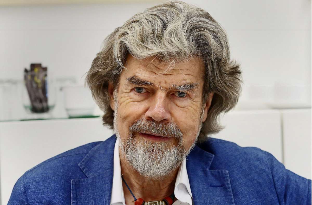 Reinhold Messner in Leonberg: „Ich nehme das Publikum mit auf den Berg ...