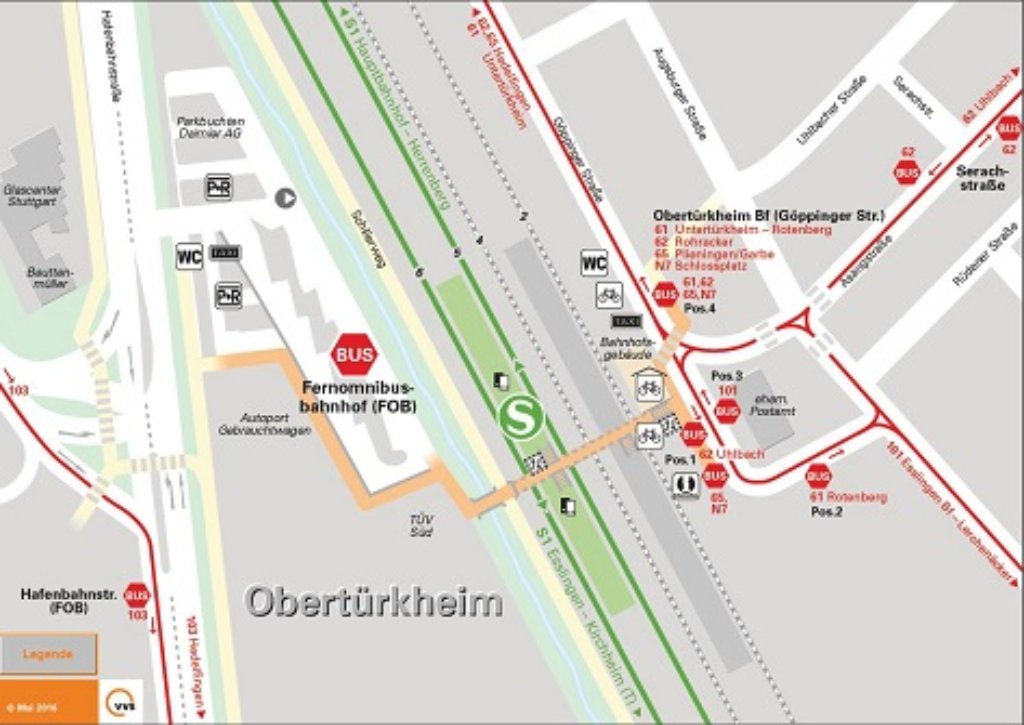 Stuttgart Degerloch Park And Ride