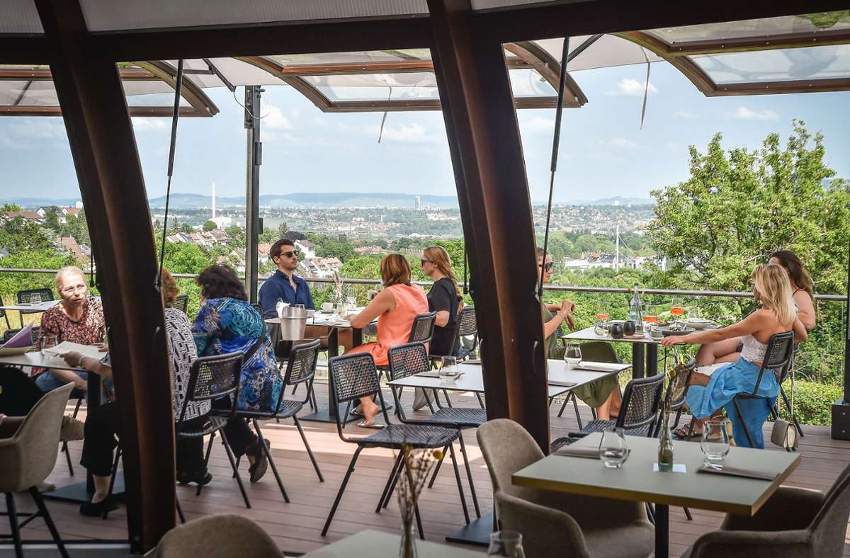 Im Bellevue ist allein die Location schon ein Genuss