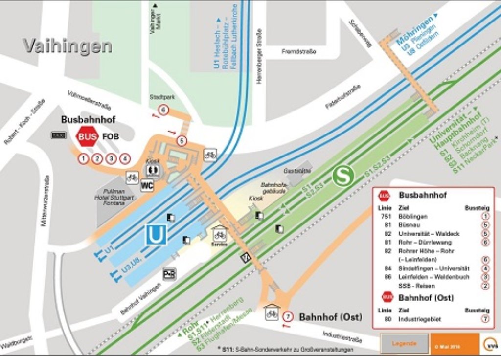 Stuttgart Degerloch Park And Ride