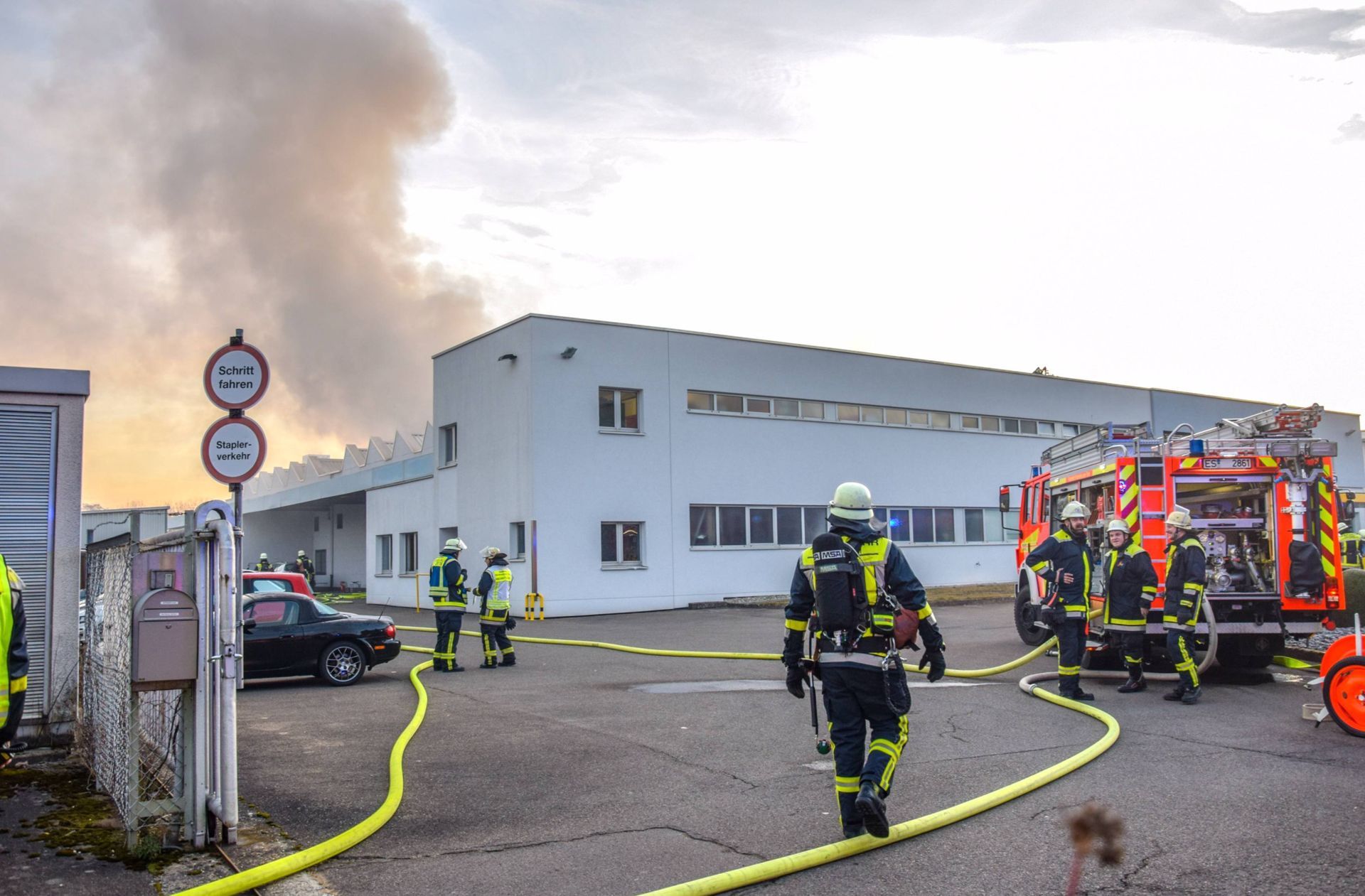 Brand Kirchheim Teck
