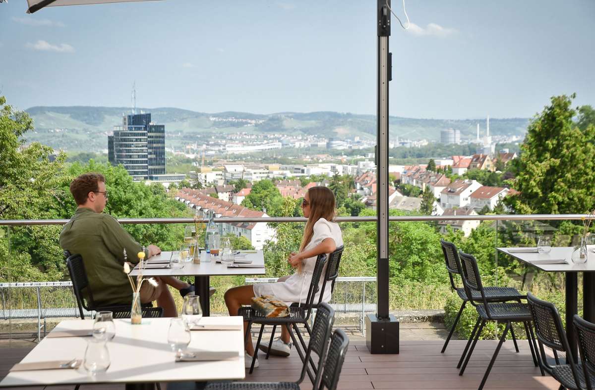Im Bellevue ist allein die Location schon ein Genuss