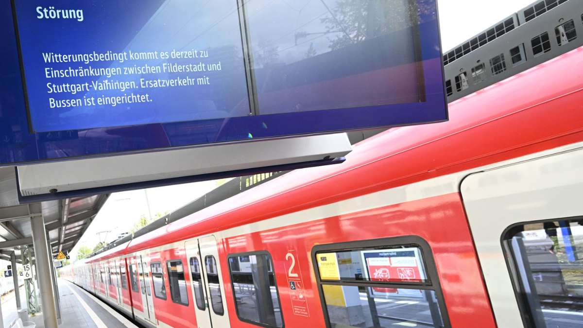 S Bahn Stuttgart Storungen