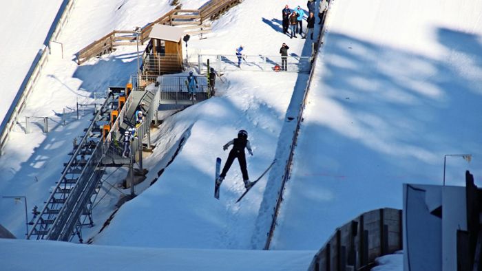 Skispringer aus Fellbach: Mit Skiern anstatt Flügeln durch die Luft ...